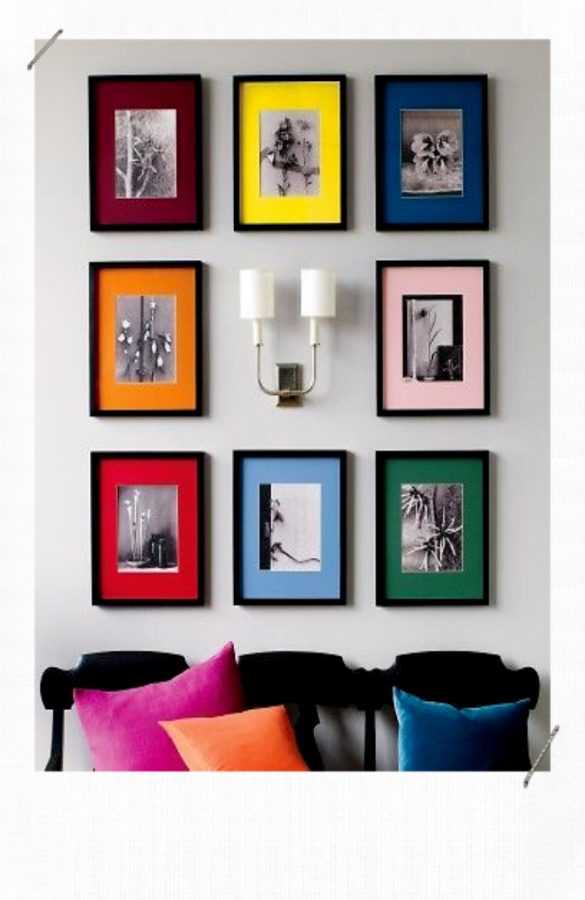 15 idées pour décorer avec des cadres- MissZaStyle - Blog Déco