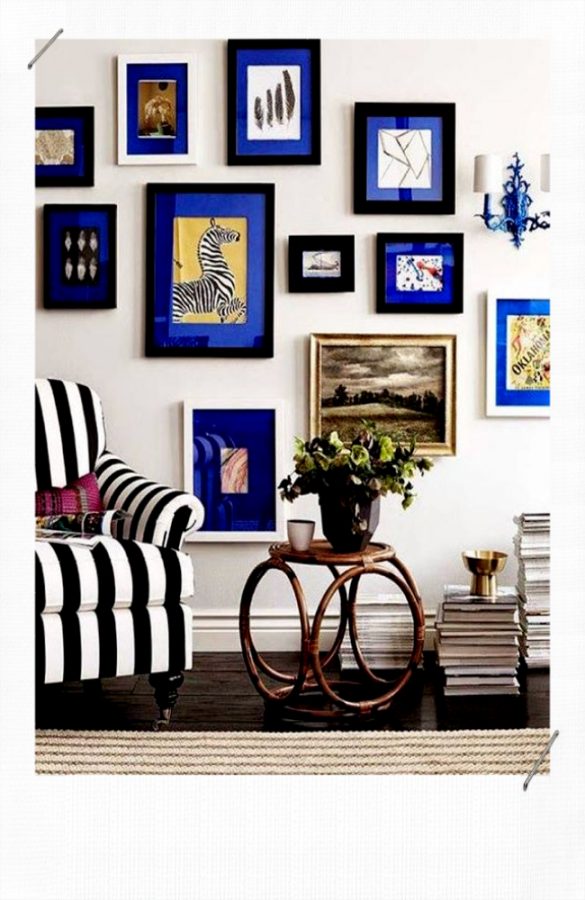 15 idées pour décorer avec des cadres- MissZaStyle - Blog Déco