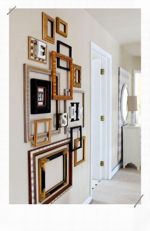 15 idées pour décorer avec des cadres- MissZaStyle - Blog Déco